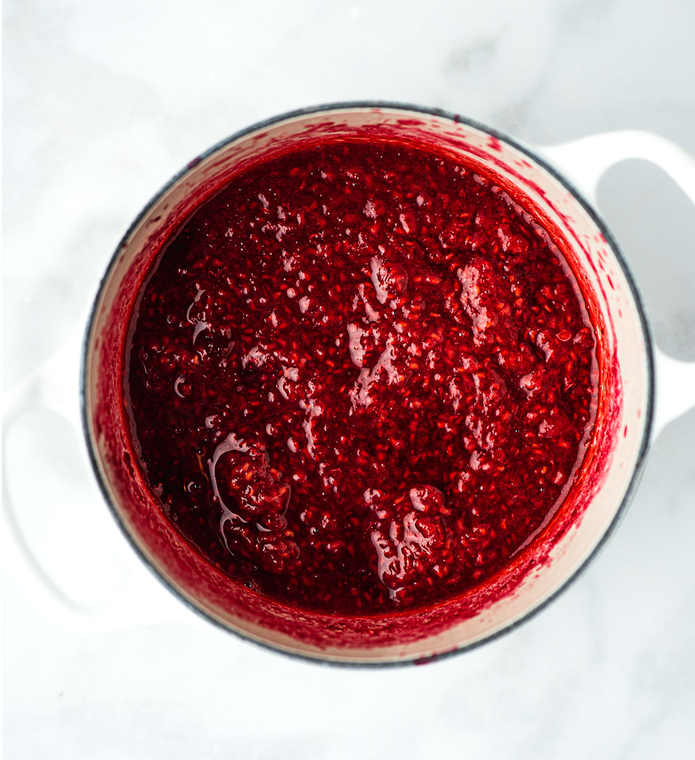 Basic Raspberry Chia Jam | Plant-Based Recipes by Ashley Madden
