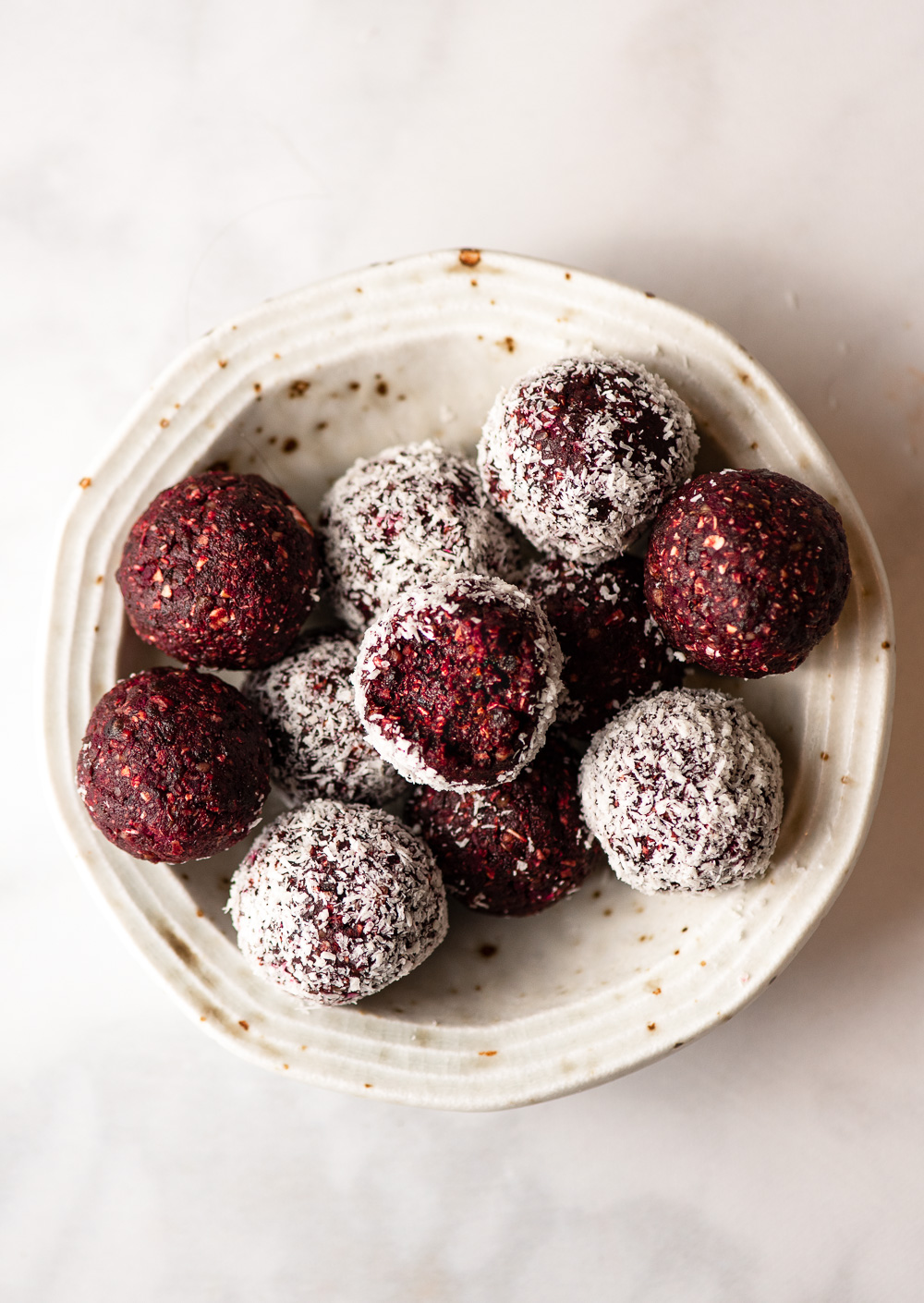 Chocolate Beet Bliss Balls | Plant-Based Recipes by Ashley Madden